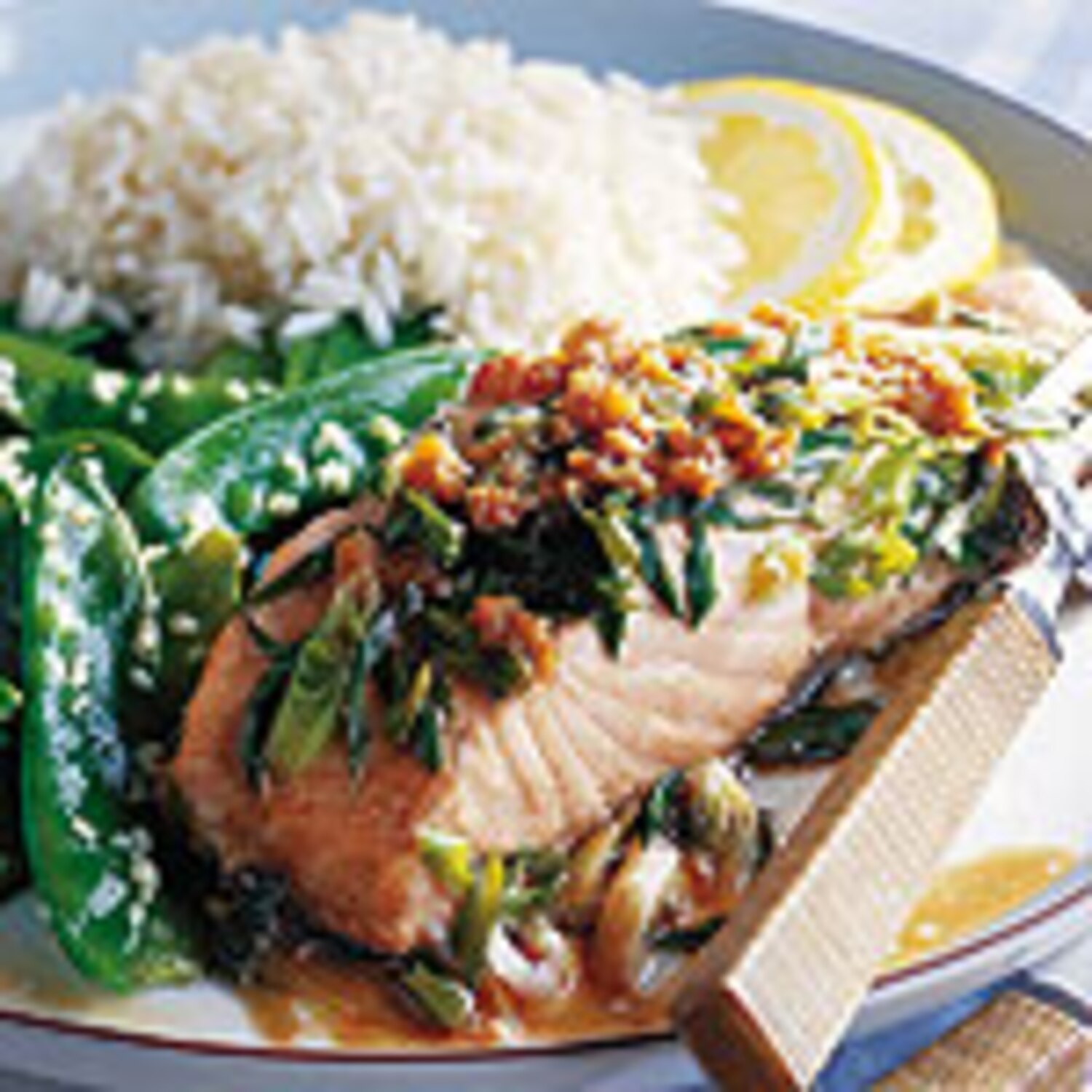 Steamed Ginger Salmon | Canadian Living