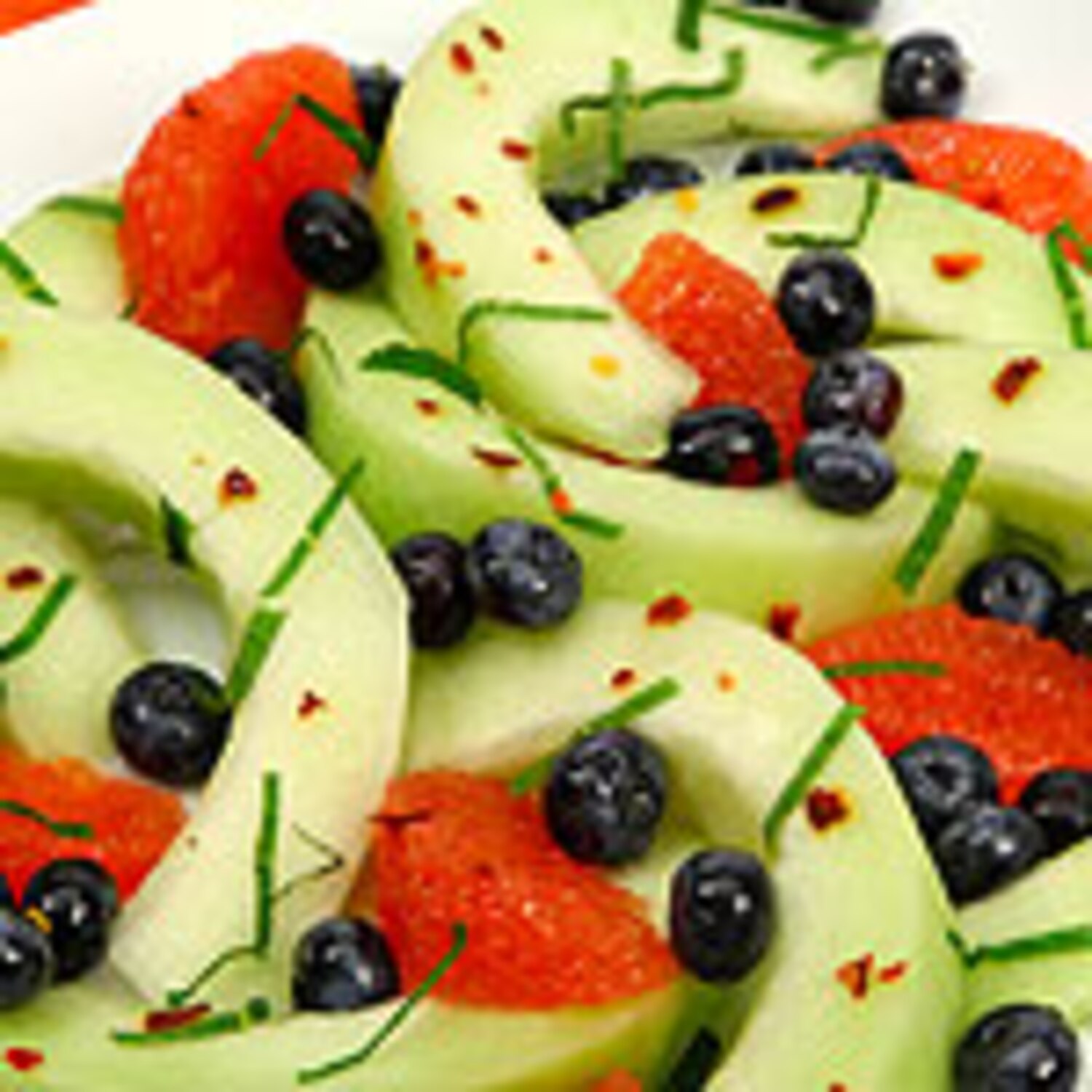 Melon with Citrus Blueberry Sauce | Canadian Living