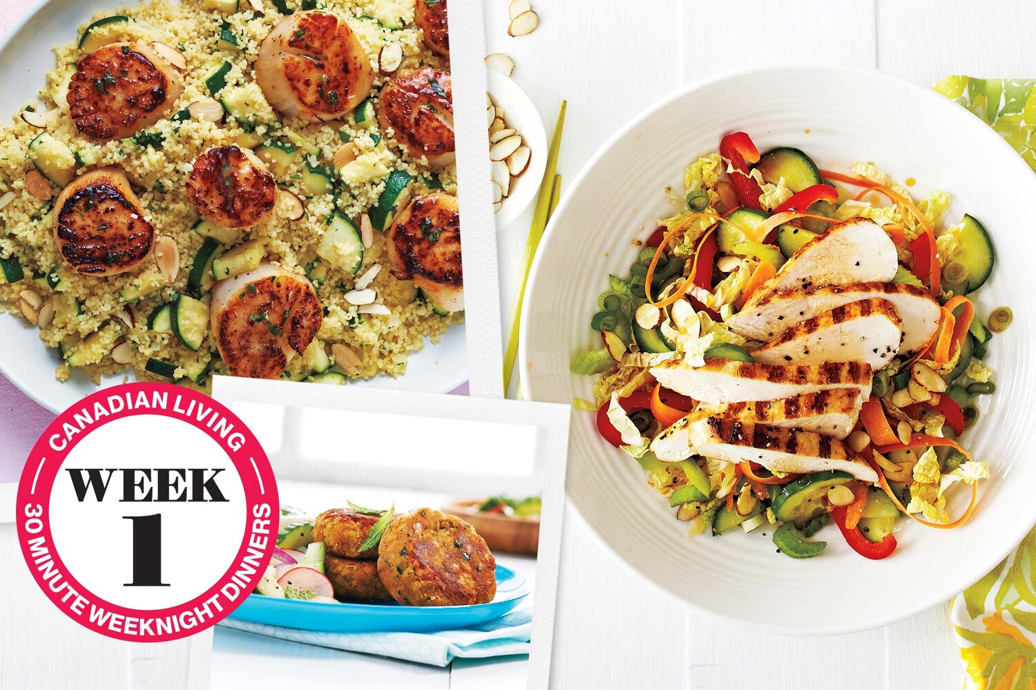 Weeknight dinners under 30 minutes: Week 1 menu | Canadian Living