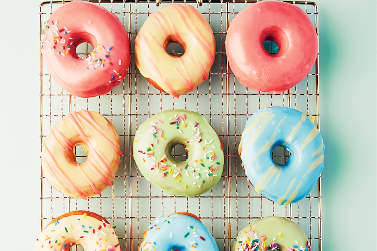 Pastel Glazed Doughnuts | Canadian Living