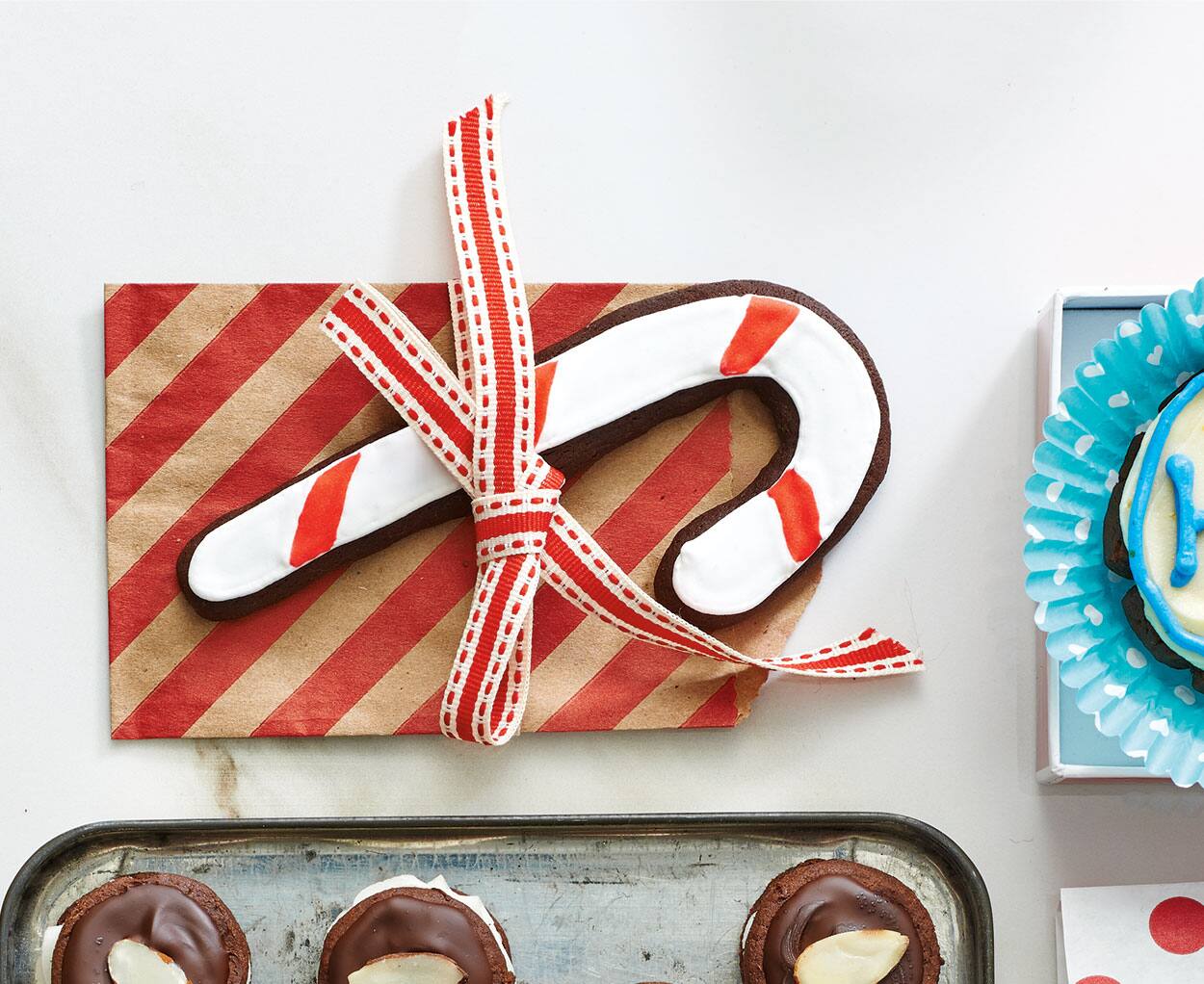 Chocolate Peppermint Candy Cane Cookies | Canadian Living