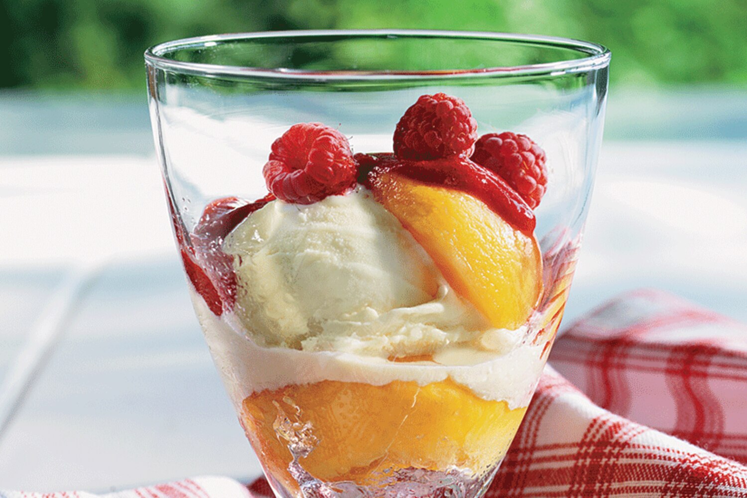 Peach Melba | Canadian Living