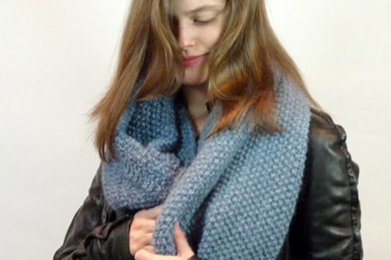 Bayberries Wrap Knitting Pattern | Canadian Living