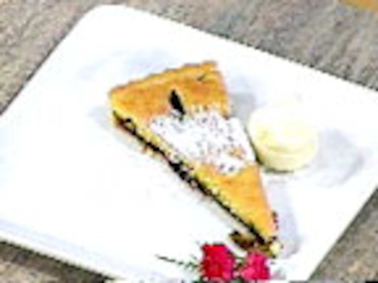 Prune, Raisin and Almond Tart with Armagnac Ice Cream | Canadian Living