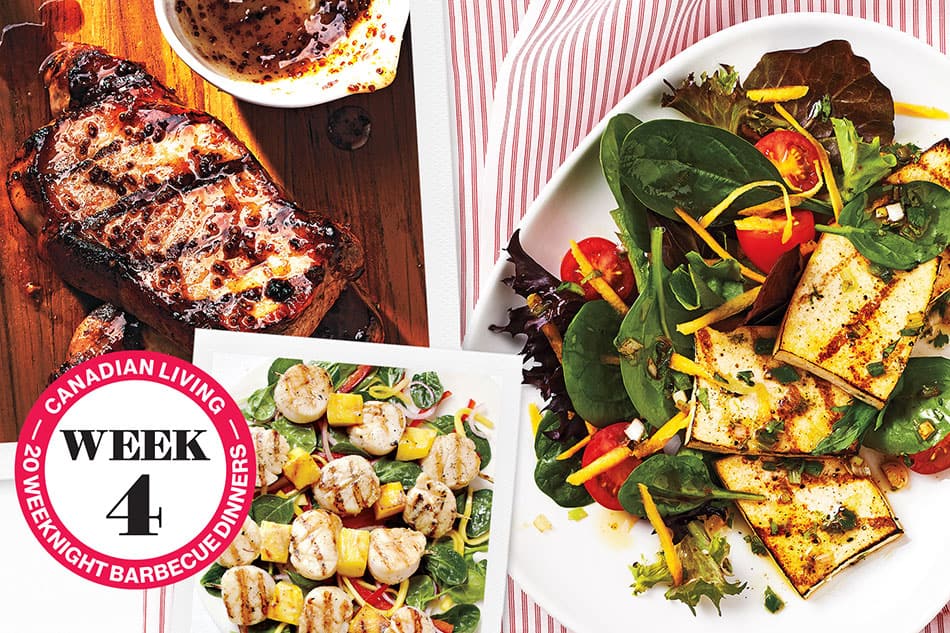 Weeknight barbecue recipes: Week 4 menu | Canadian Living