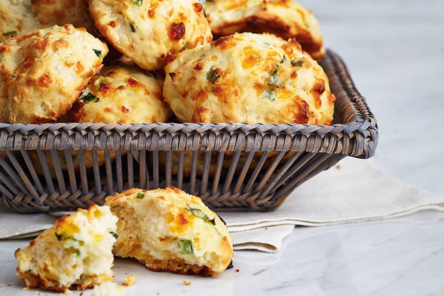 Apple Cheddar Drop Biscuits | Canadian Living