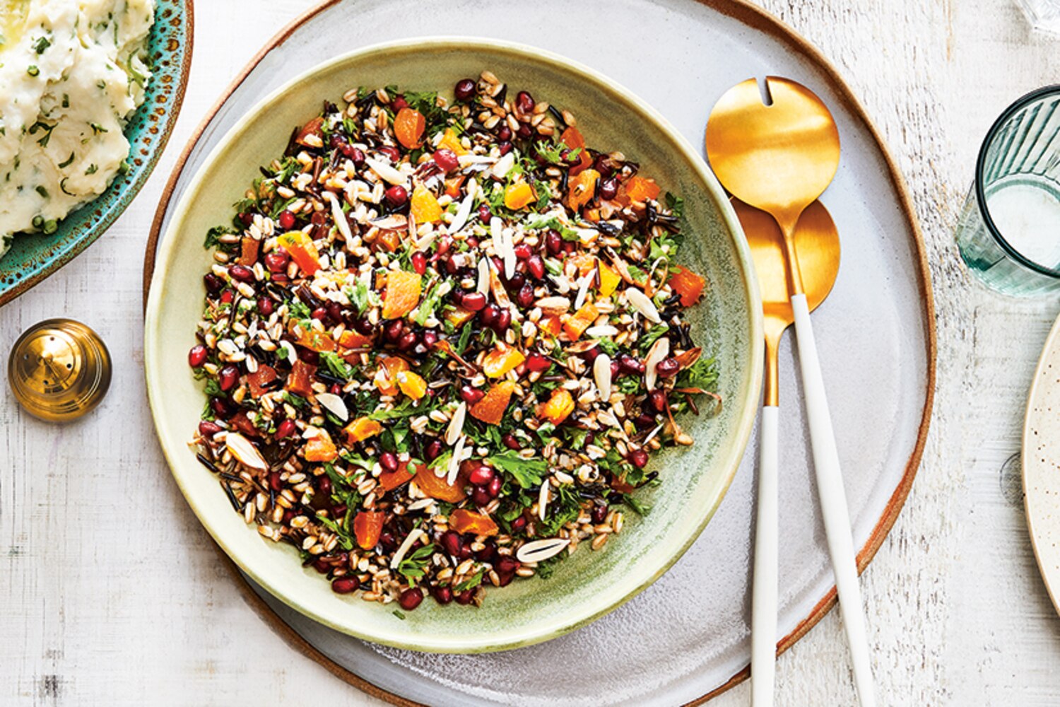 Jewelled Farro & Wild Rice | Canadian Living