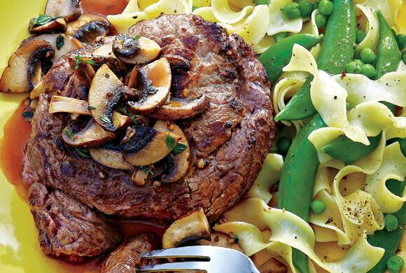 Mushroom Skillet Steaks | Canadian Living