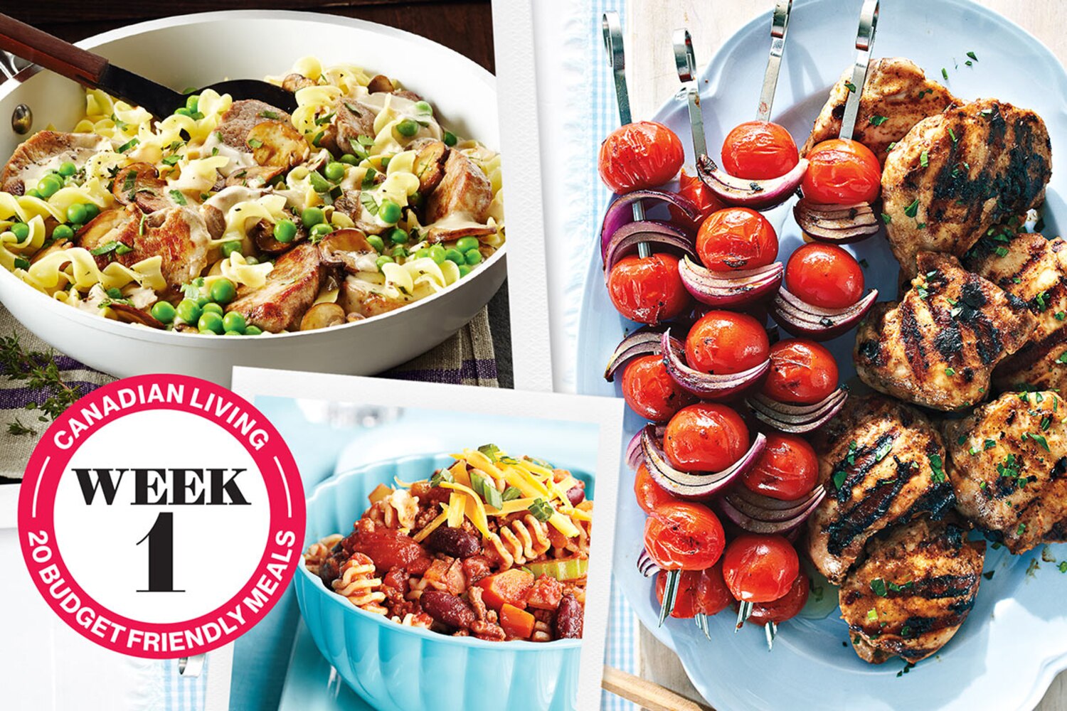 20 budget-friendly meals - Week 1 | Canadian Living
