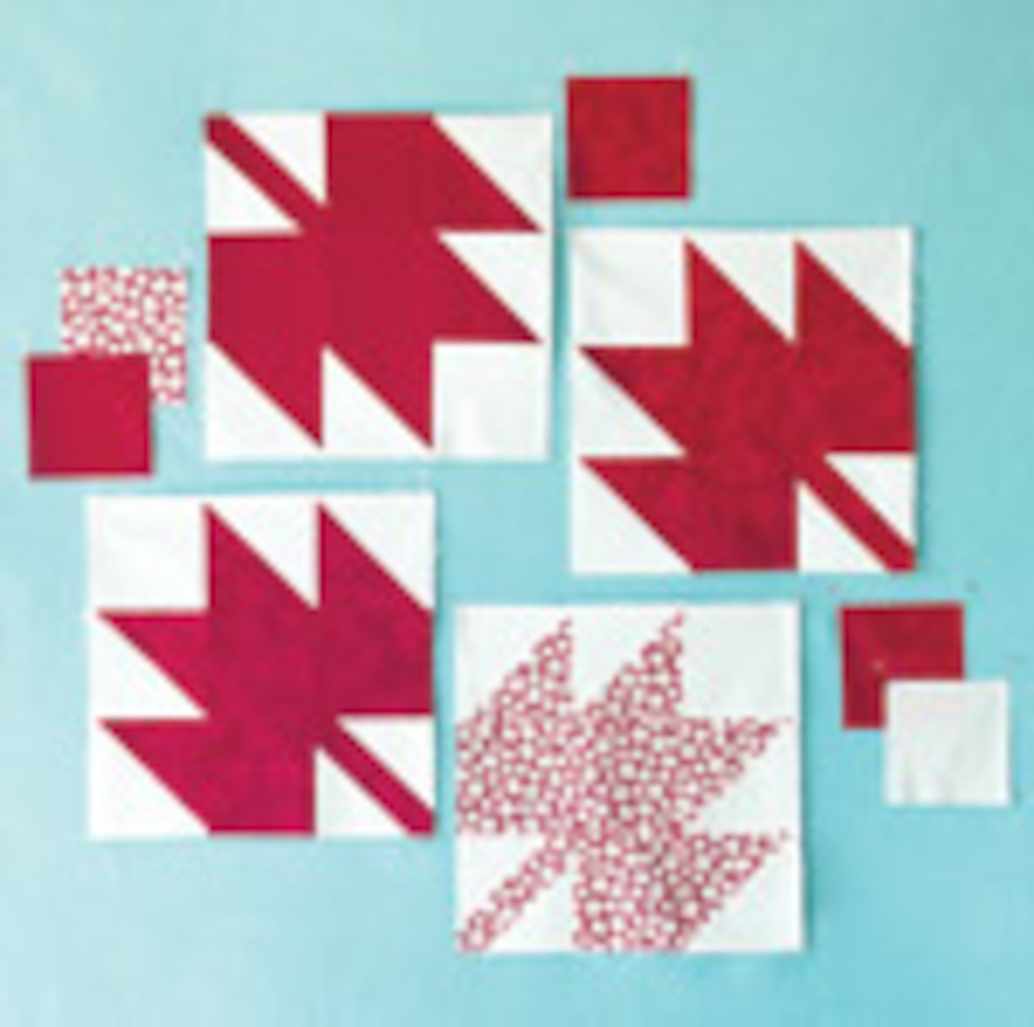 How to make a maple leaf quilt square | Canadian Living