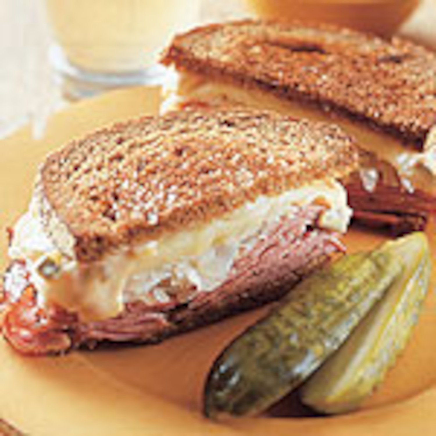 Reuben Sandwiches & Button Mushroom Salad | Canadian Living