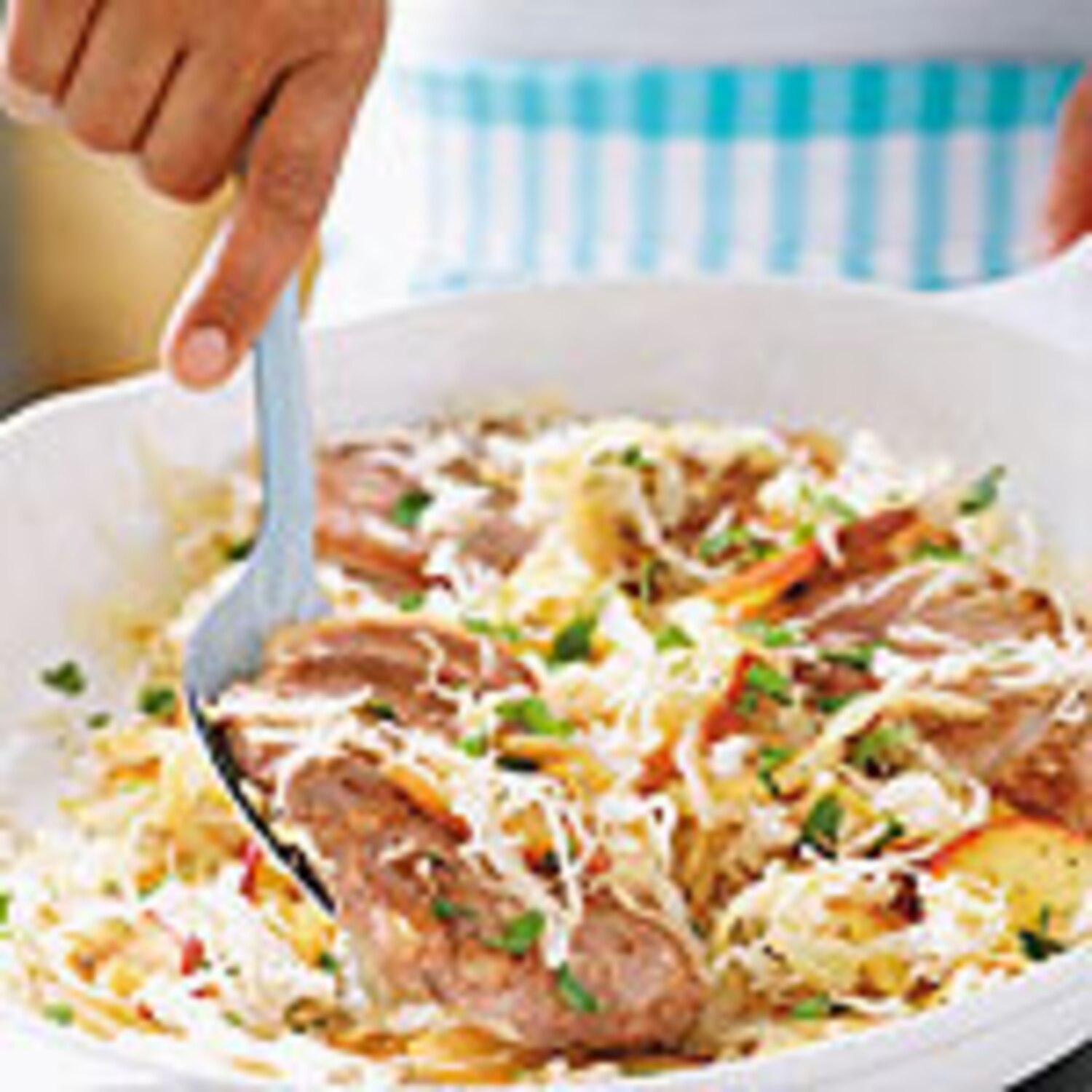 Pork Chop Sauerkraut Simmer | Canadian Living