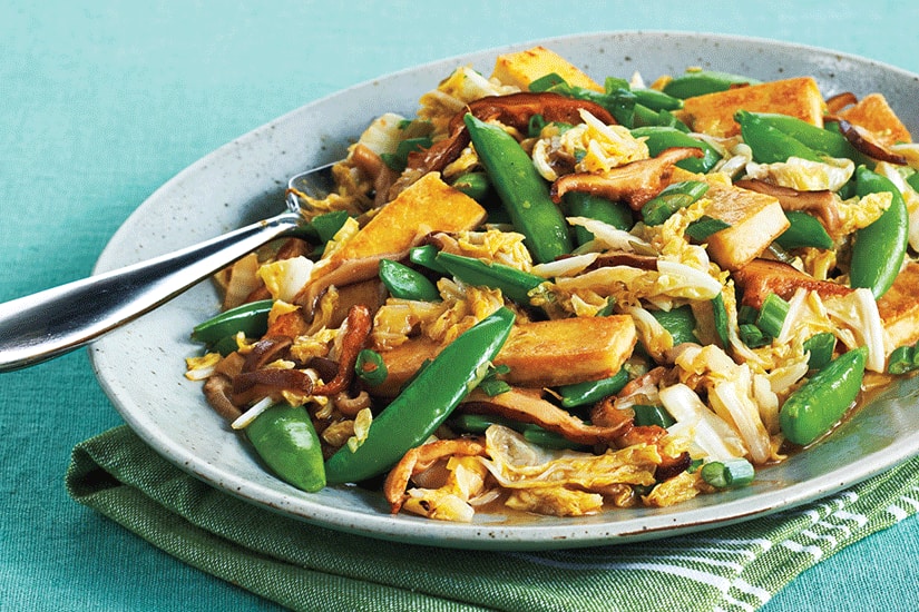 Tofu and Spring Vegetable Stir-Fry | Canadian Living