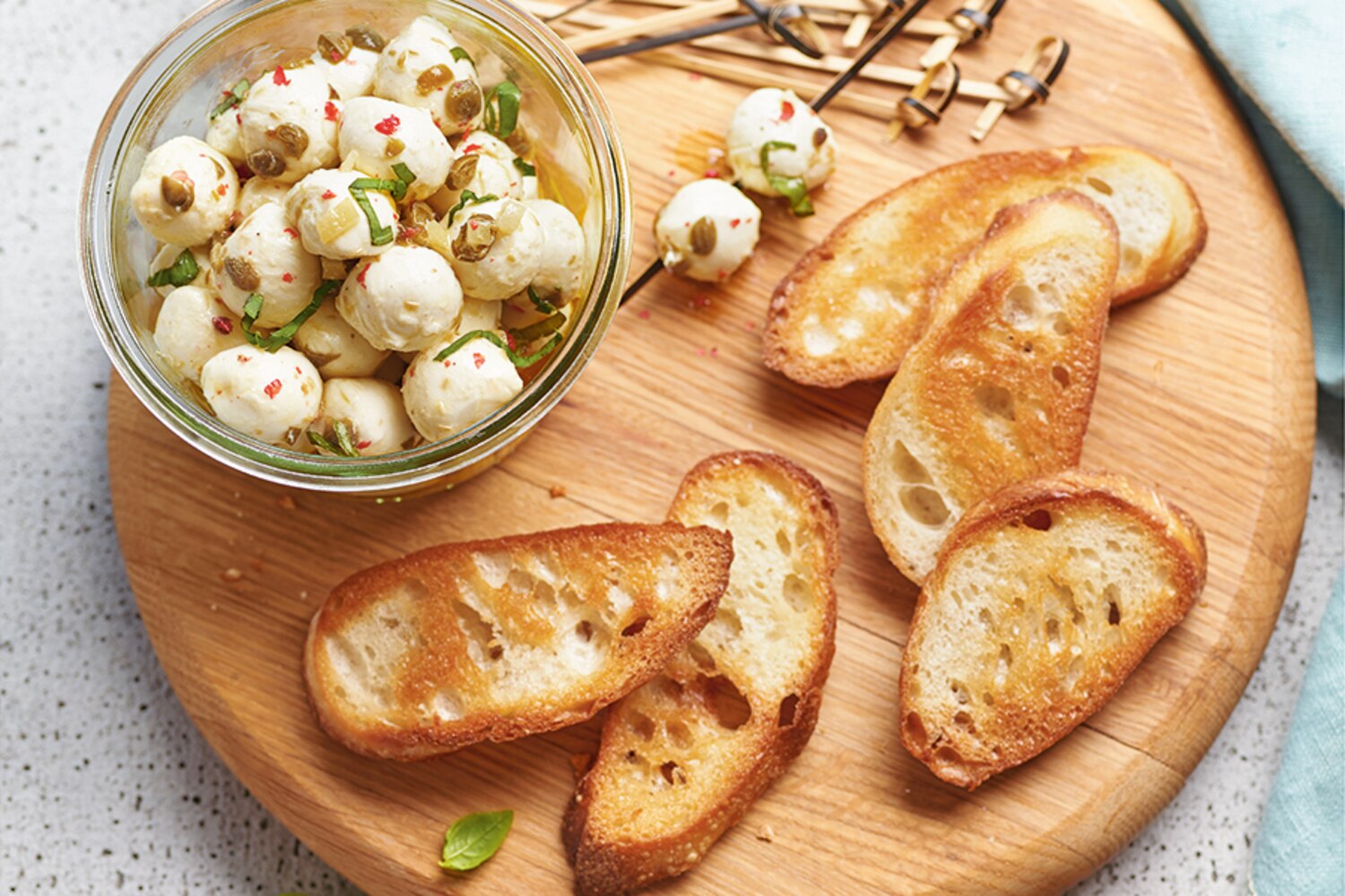 Lemon Pepper Bocconcini | Canadian Living