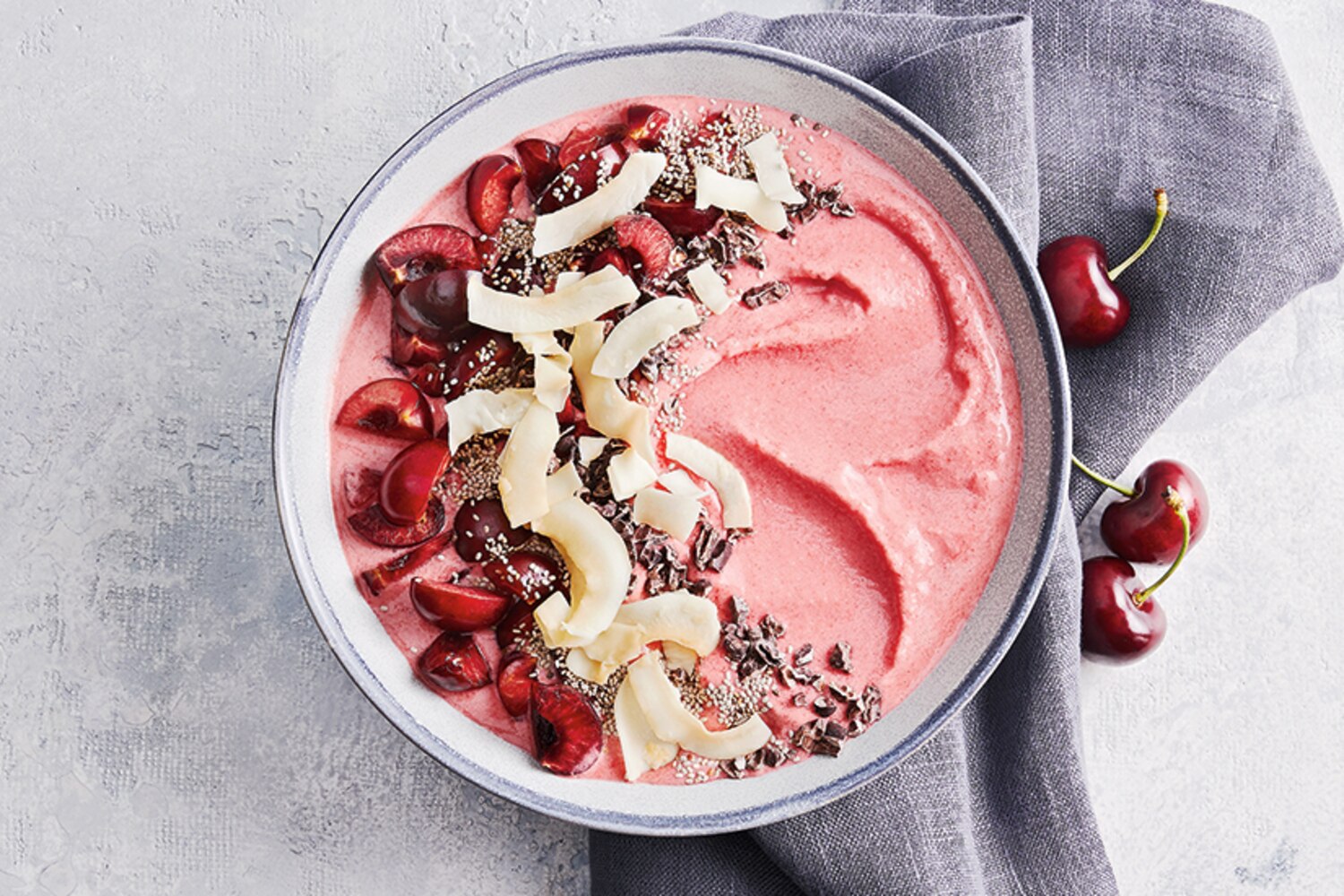 Cherry Smoothie Bowls | Canadian Living