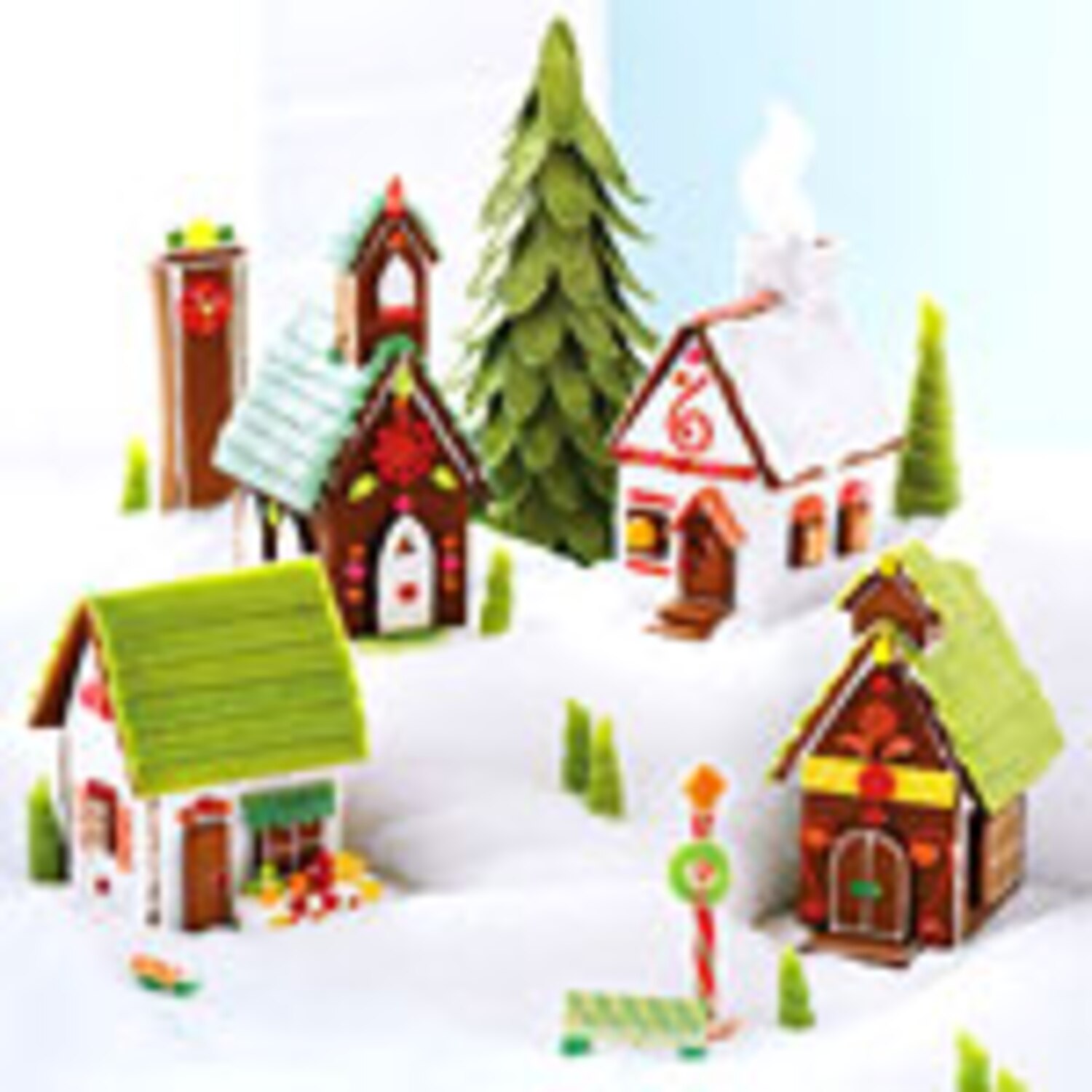 Make a Christmas gingerbread village | Canadian Living