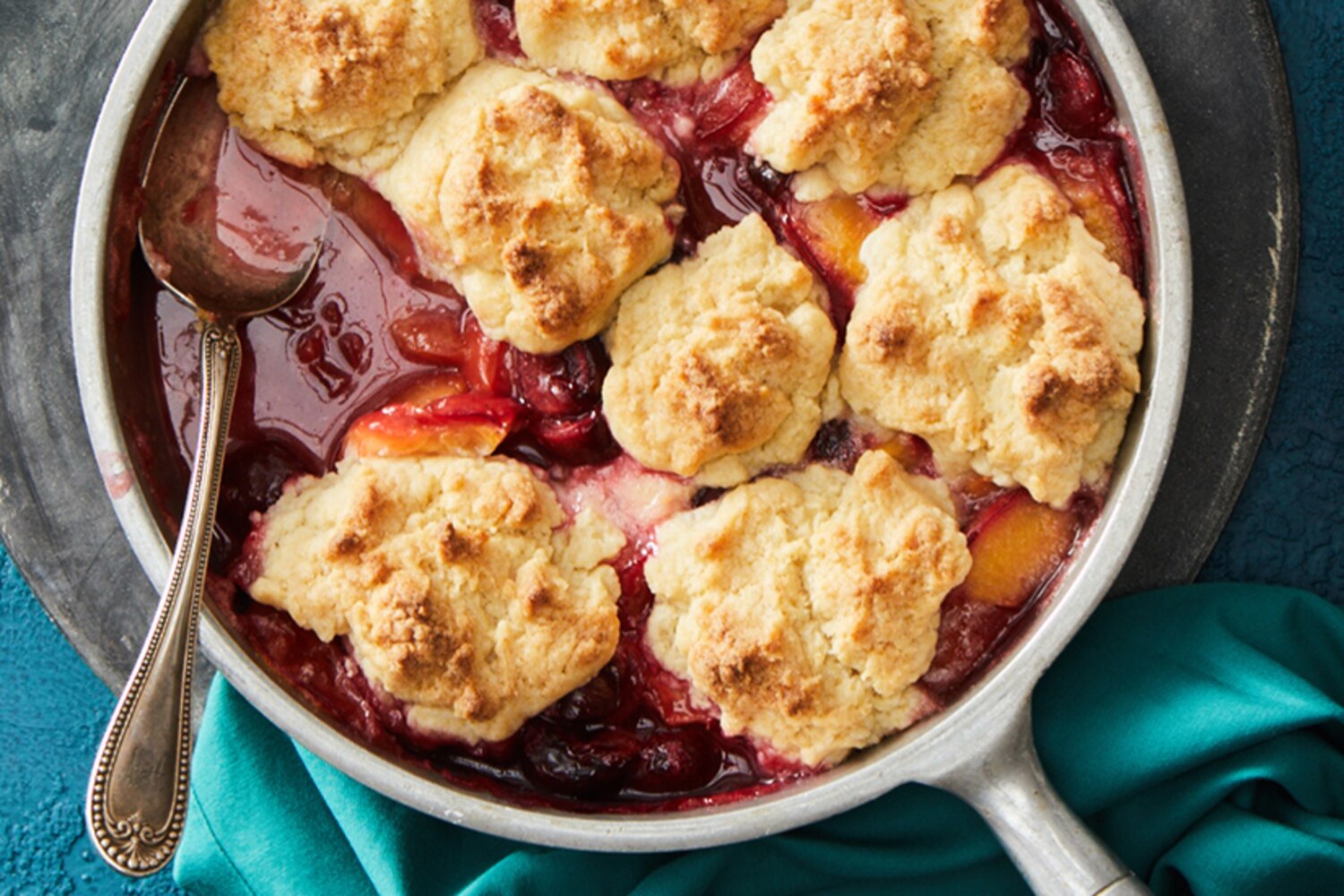 Plum & Cherry Cobbler | Canadian Living