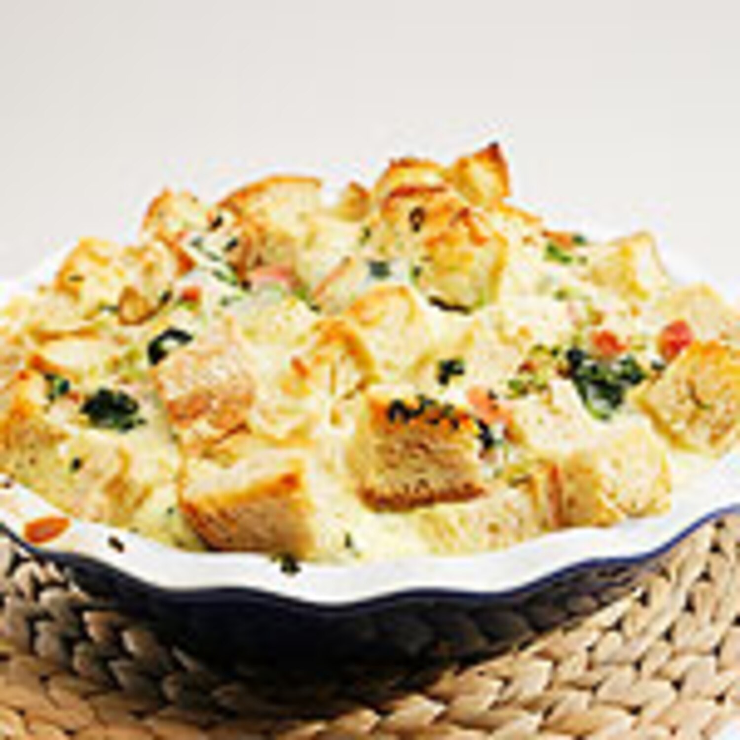 Spinach, Ham and Cheese Strata | Canadian Living