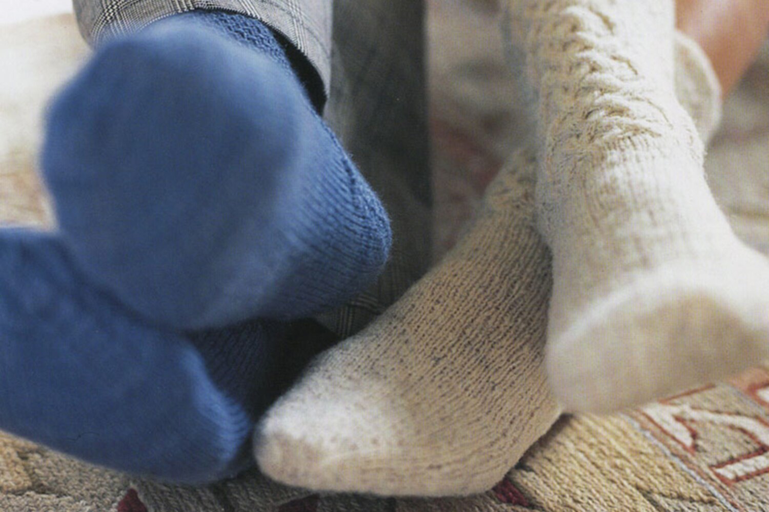How to make cable-knit wool socks | Canadian Living