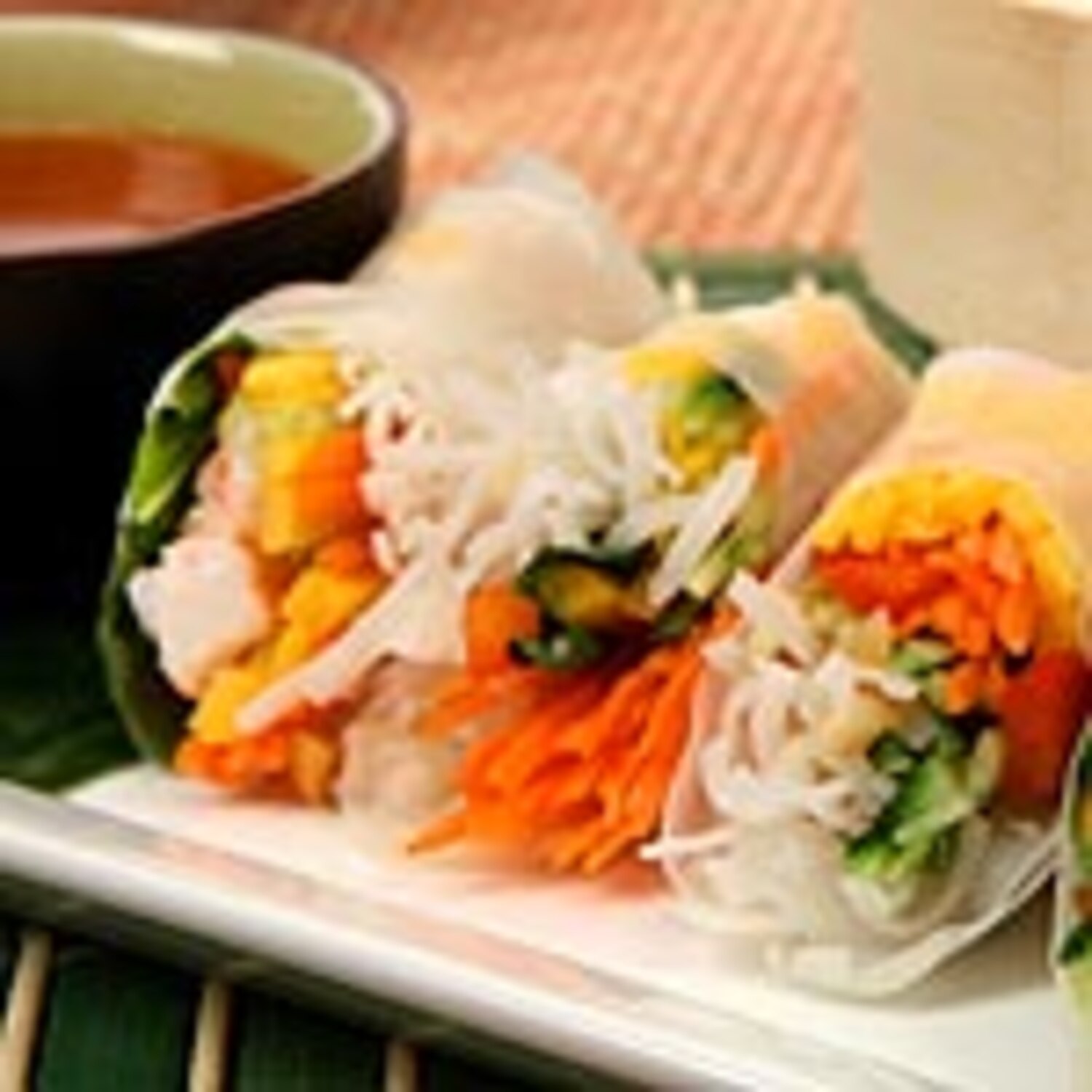 Vegetarian Salad Rolls | Canadian Living