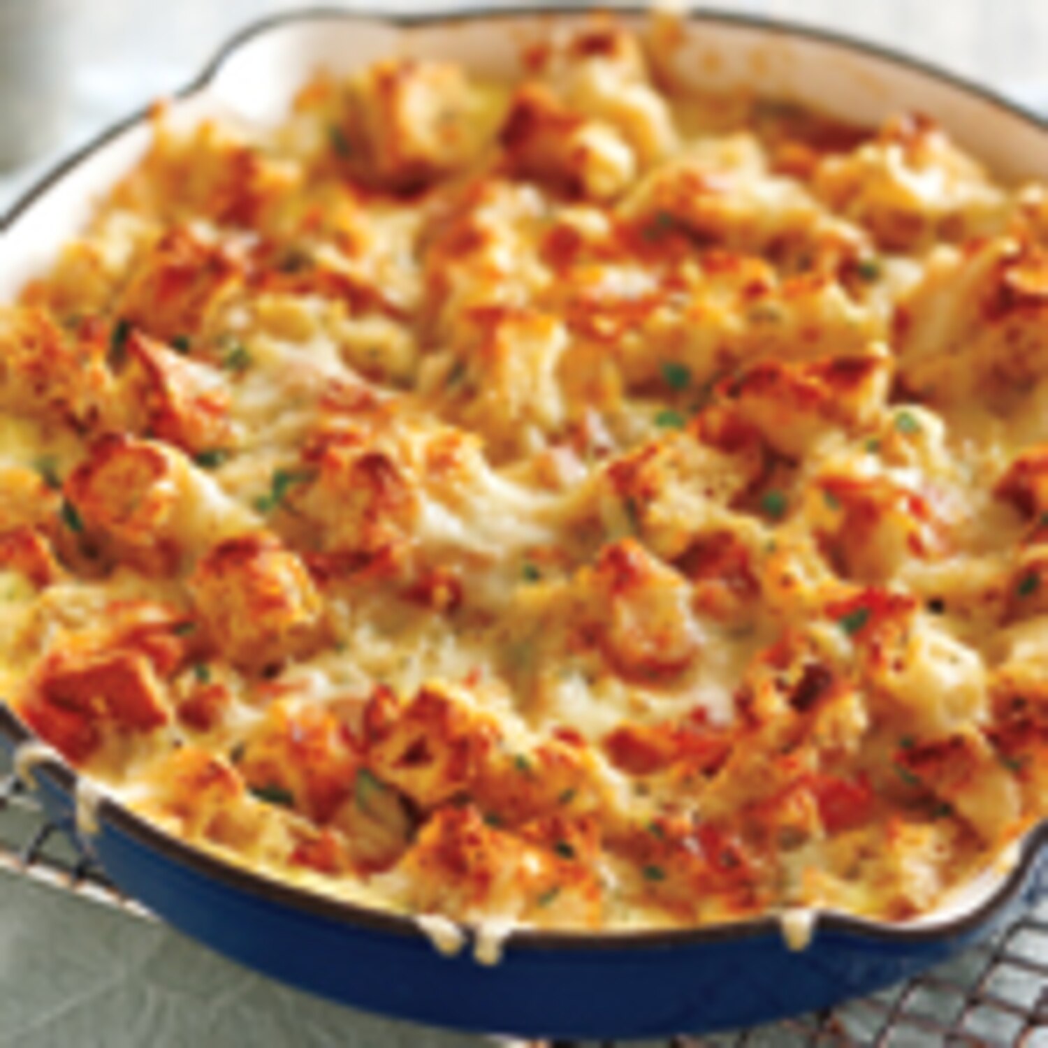 Skillet Bacon and Cheese Strata | Canadian Living
