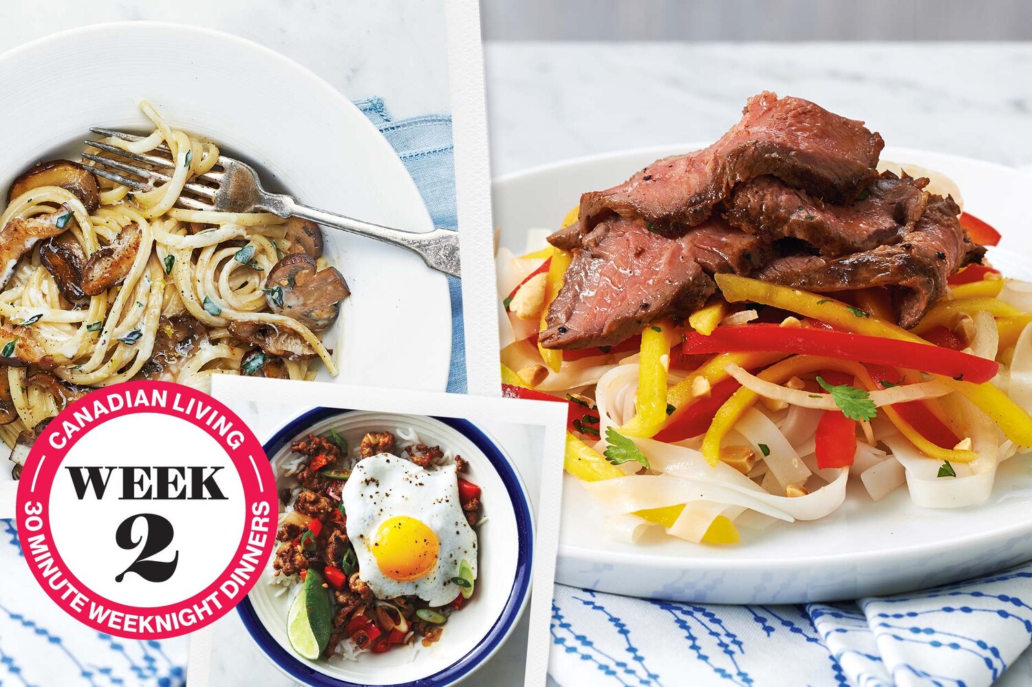 Weeknight dinners under 30 minutes: Week 2 menu | Canadian Living