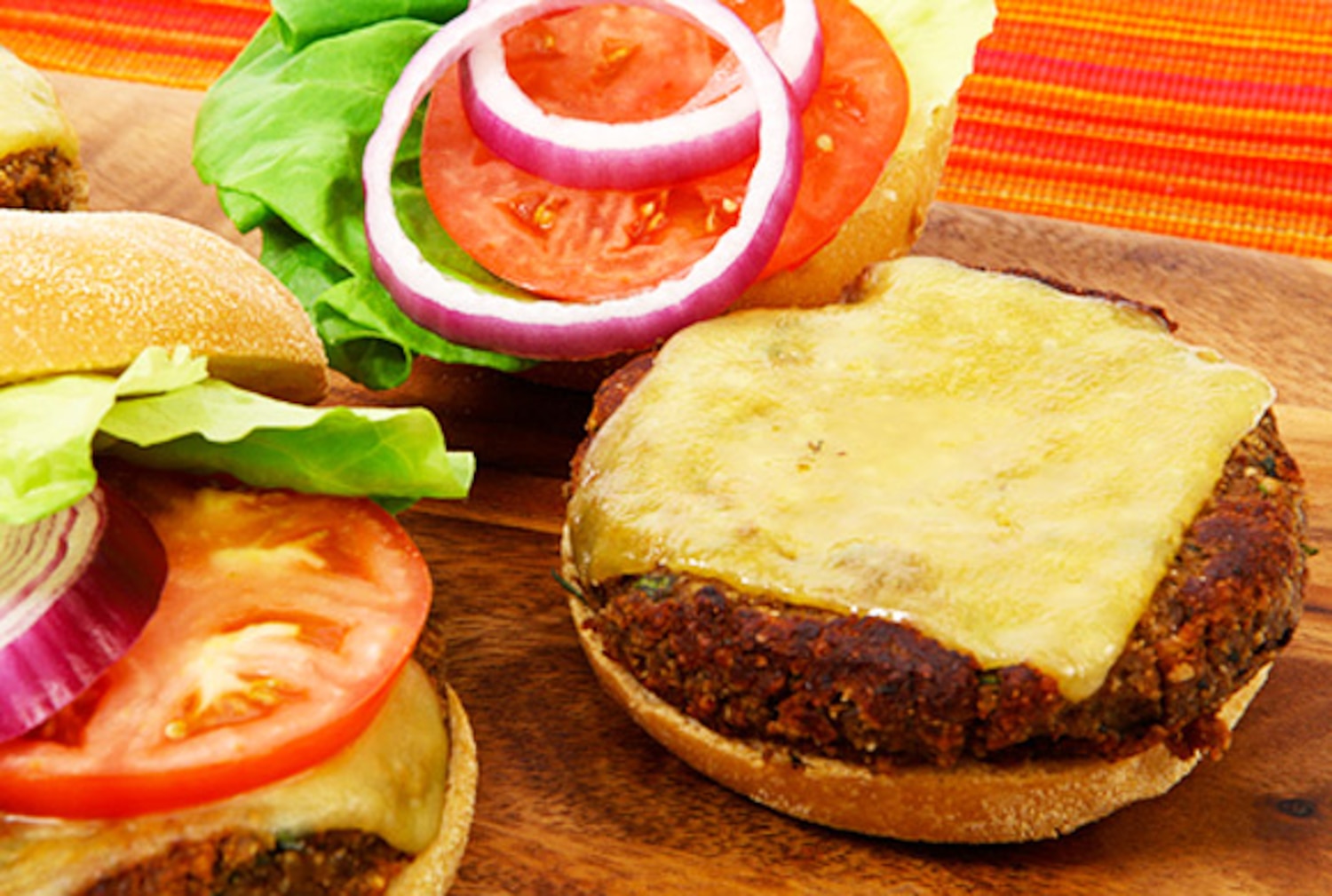 Curried Lentil Cashew Burger with Canadian Gouda | Canadian Living