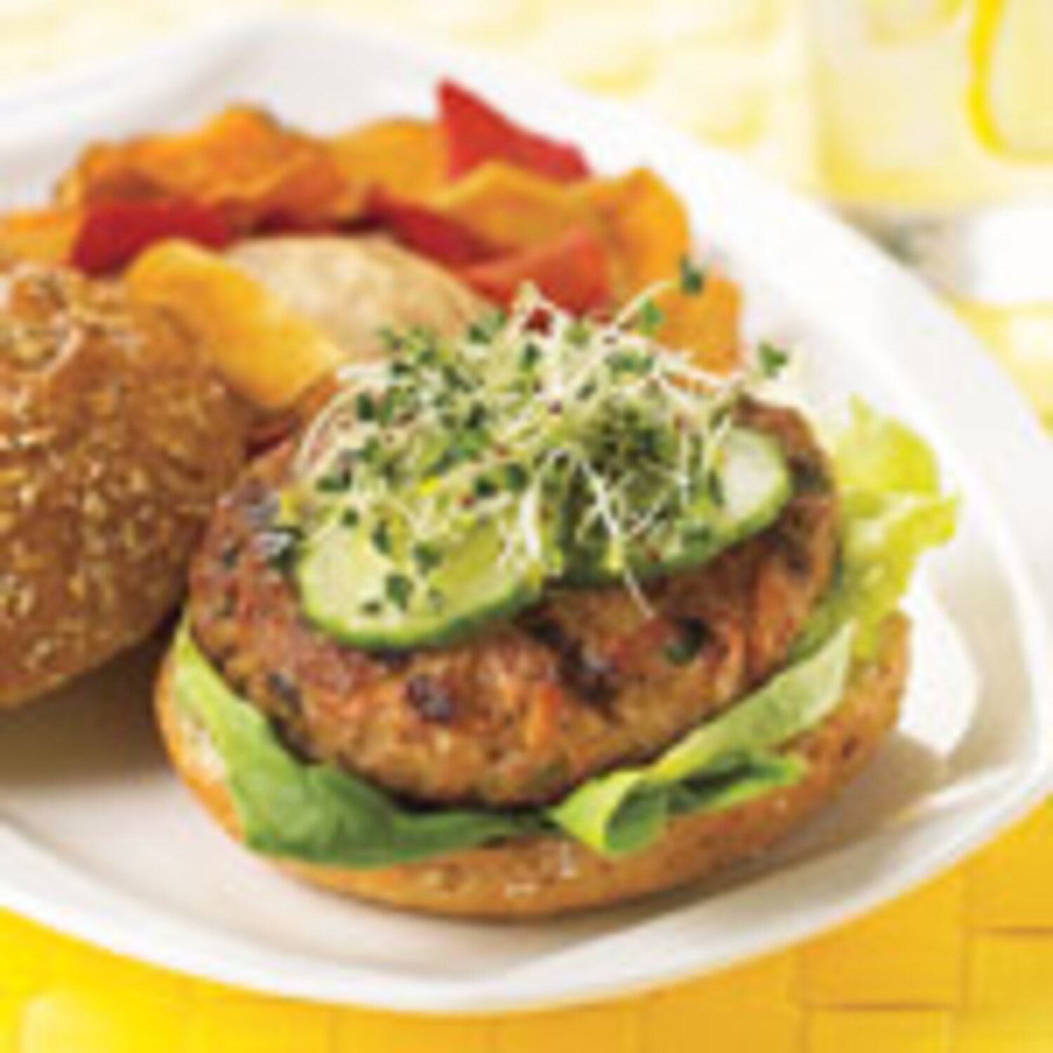 Soy Ginger Chicken Burgers | Canadian Living