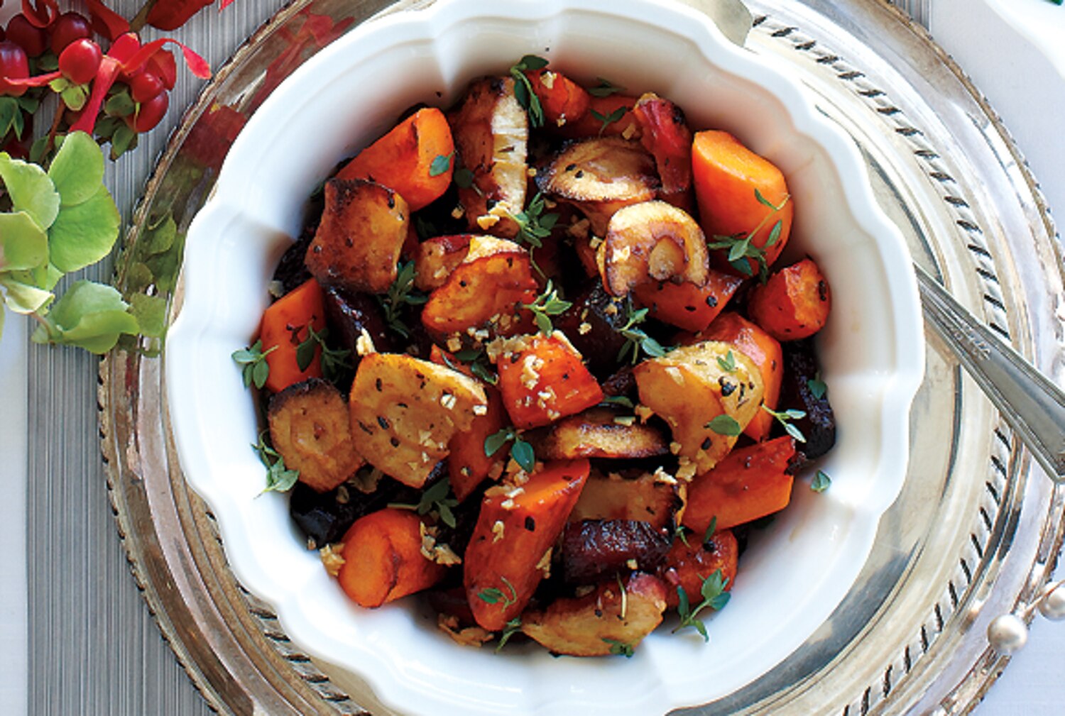 Roasted Root Vegetables With Thyme | Canadian Living