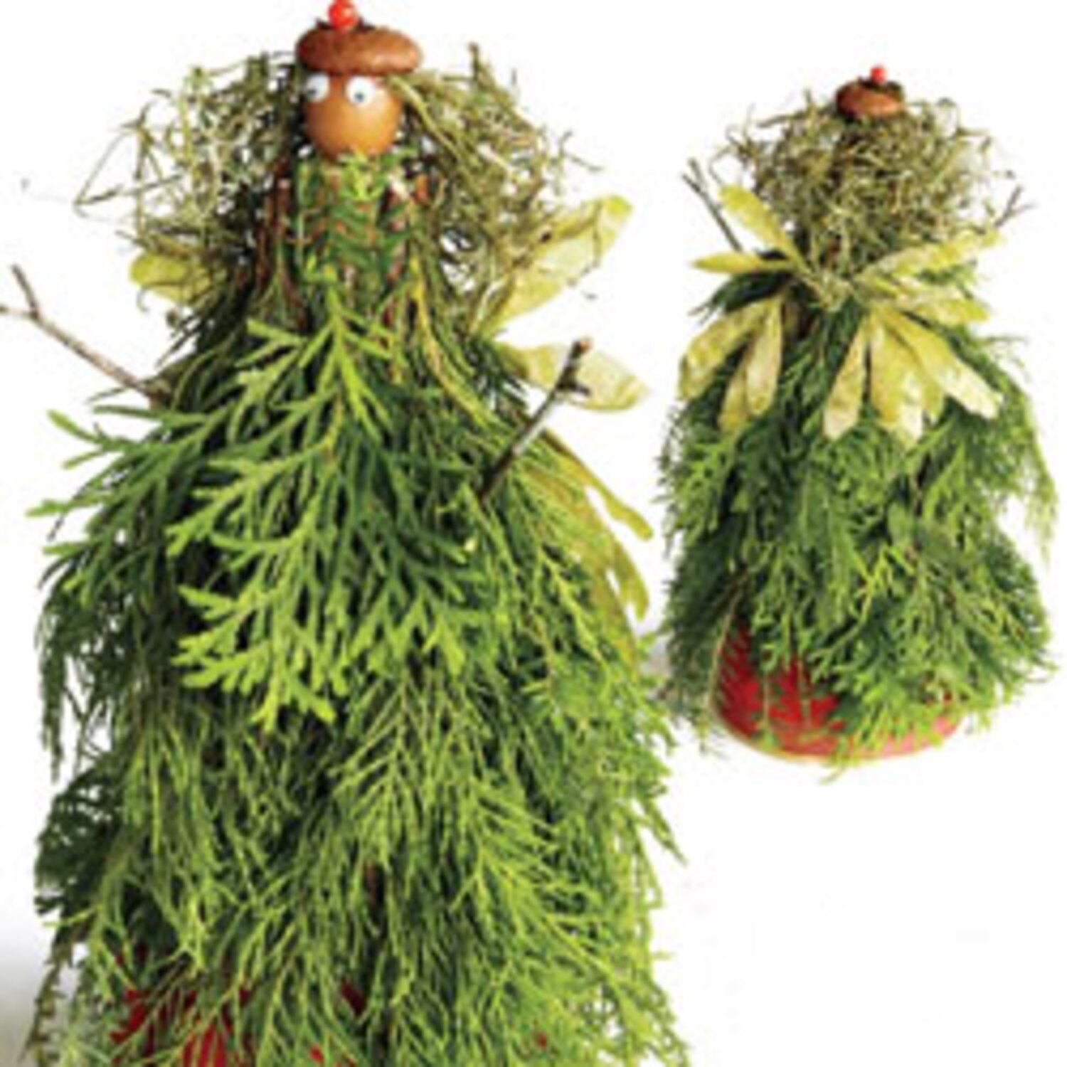 Christmas craft: How to make an evergreen angel | Canadian Living