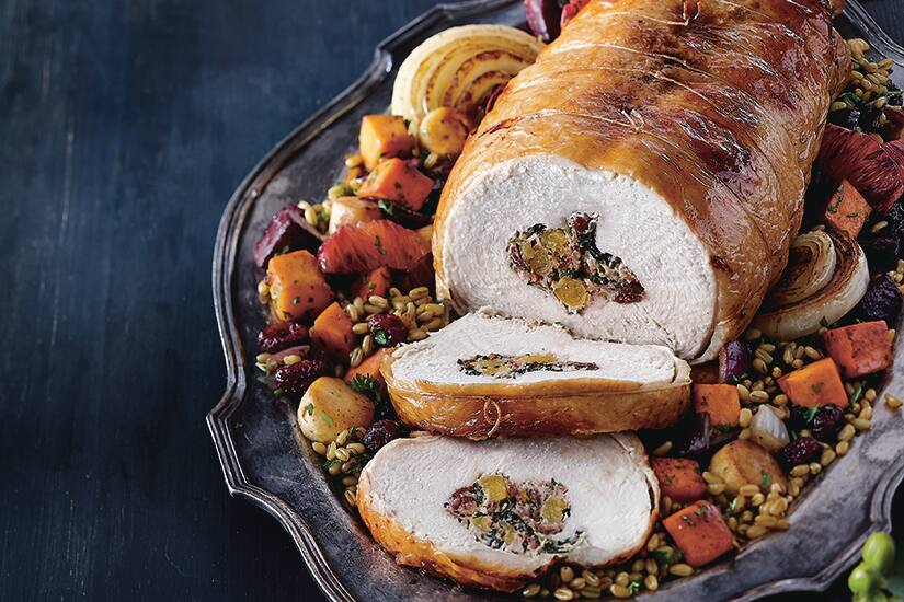 Festive Stuffed Turkey Breast | Canadian Living