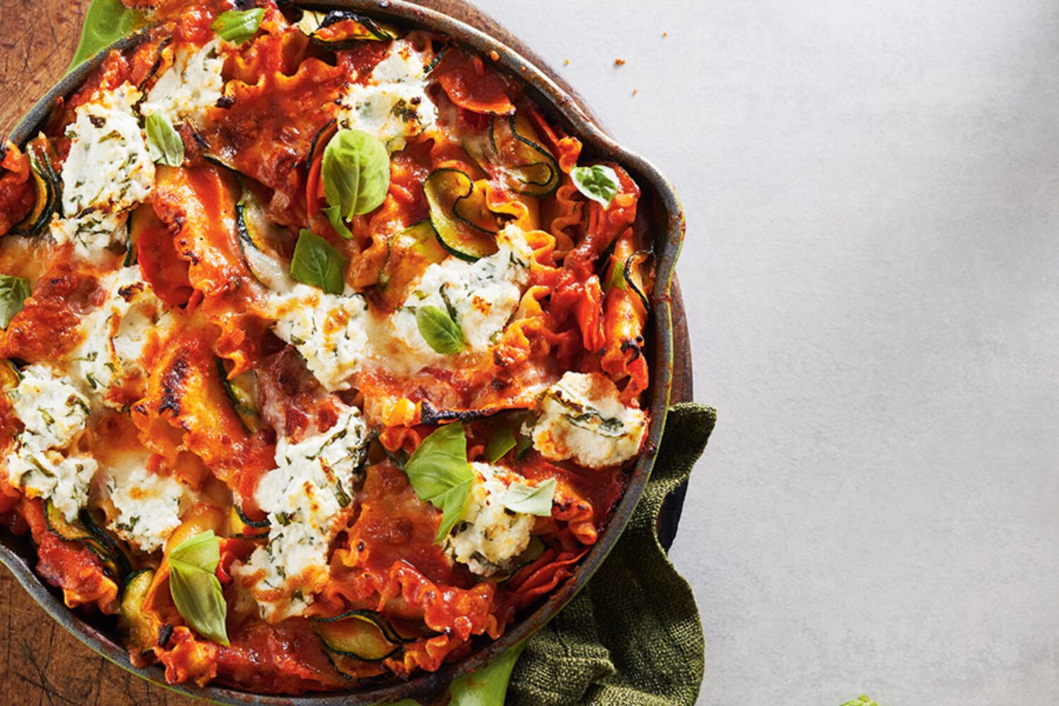 Lazy Veggie Skillet Lasagna | Canadian Living