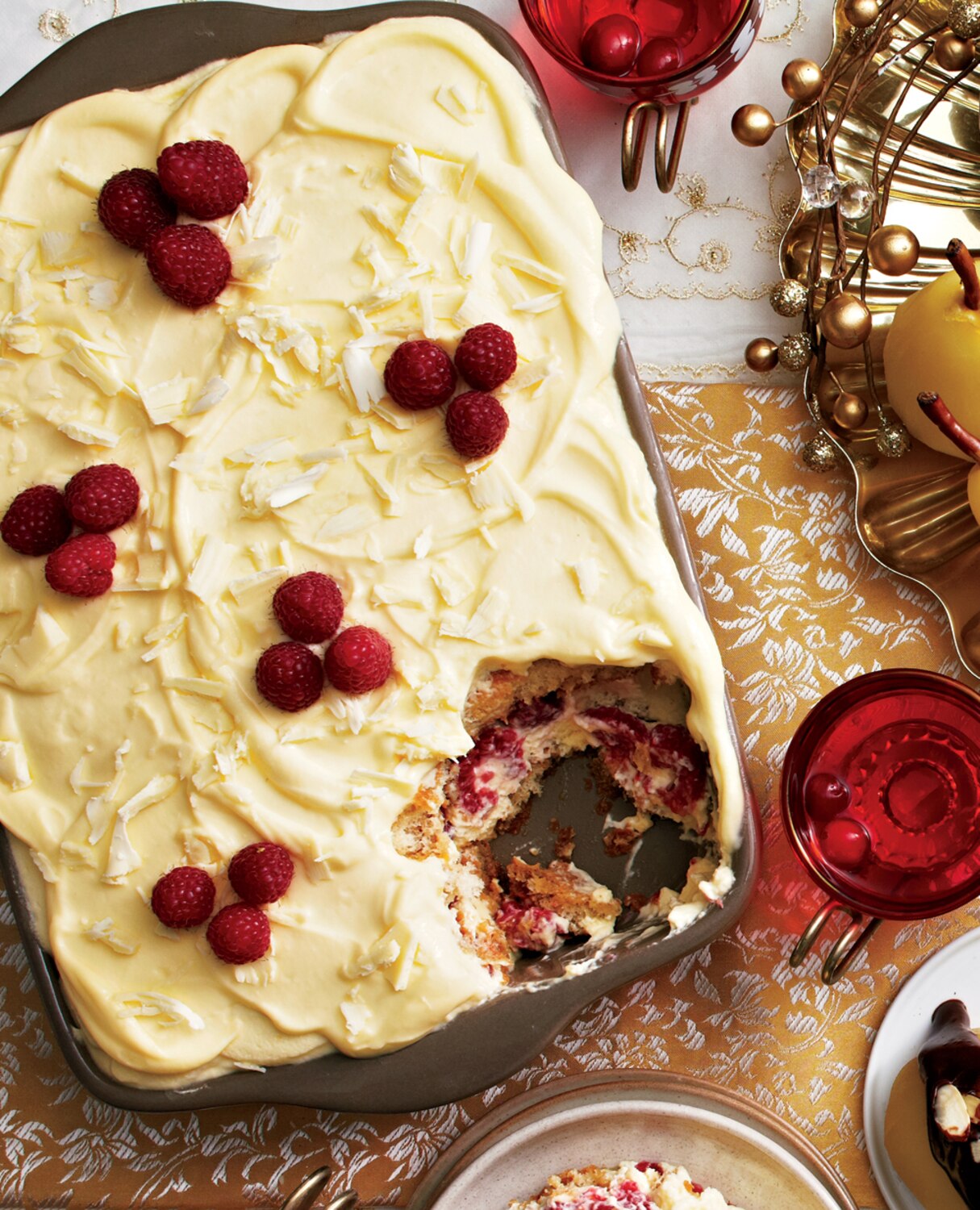 Luscious Layered White Chocolate and Raspberry Dessert | Canadian Living
