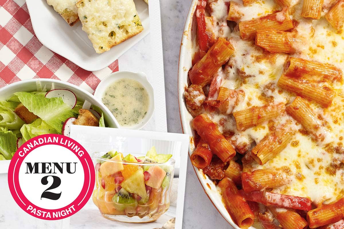 Classic Pasta Night grocery list | Canadian Living