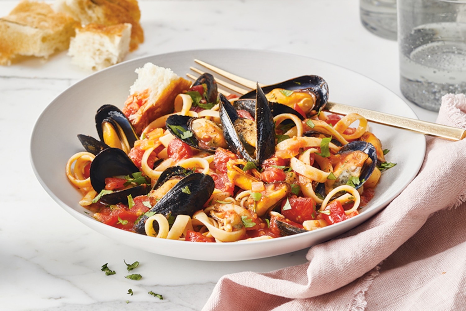 how to cook mussels marinara