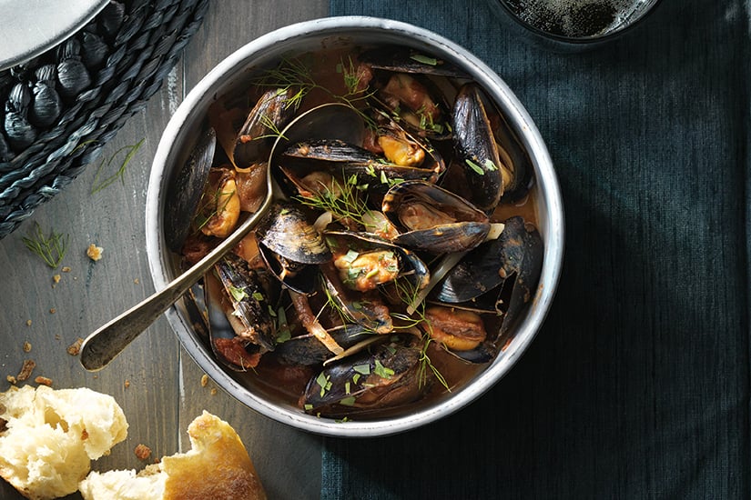 Slow Cooker Mussels in Tomato and Fennel Sauce | Canadian Living