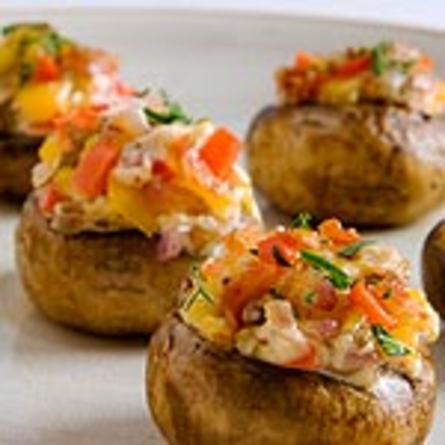 Stuffed Mushroom Caps | Canadian Living