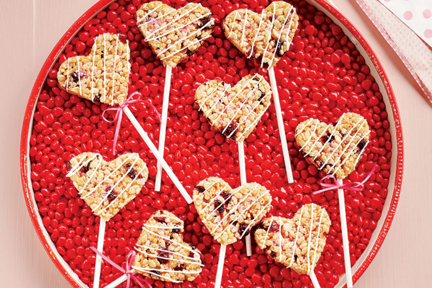 Crispy Valentine Pops | Canadian Living