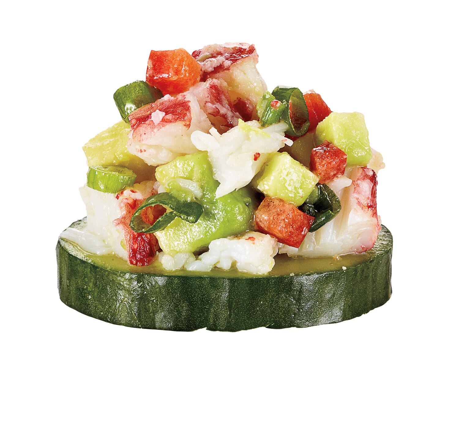 Crab and Avocado Canapés | Canadian Living