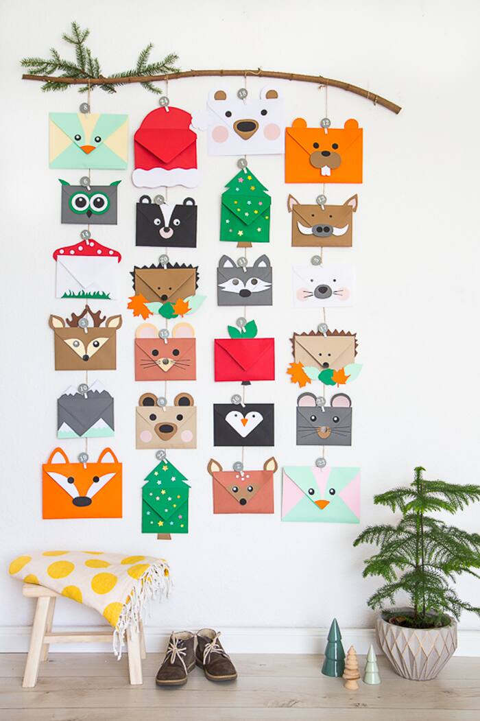 14 fun DIY advent calendars to countdown the days until Christmas ...