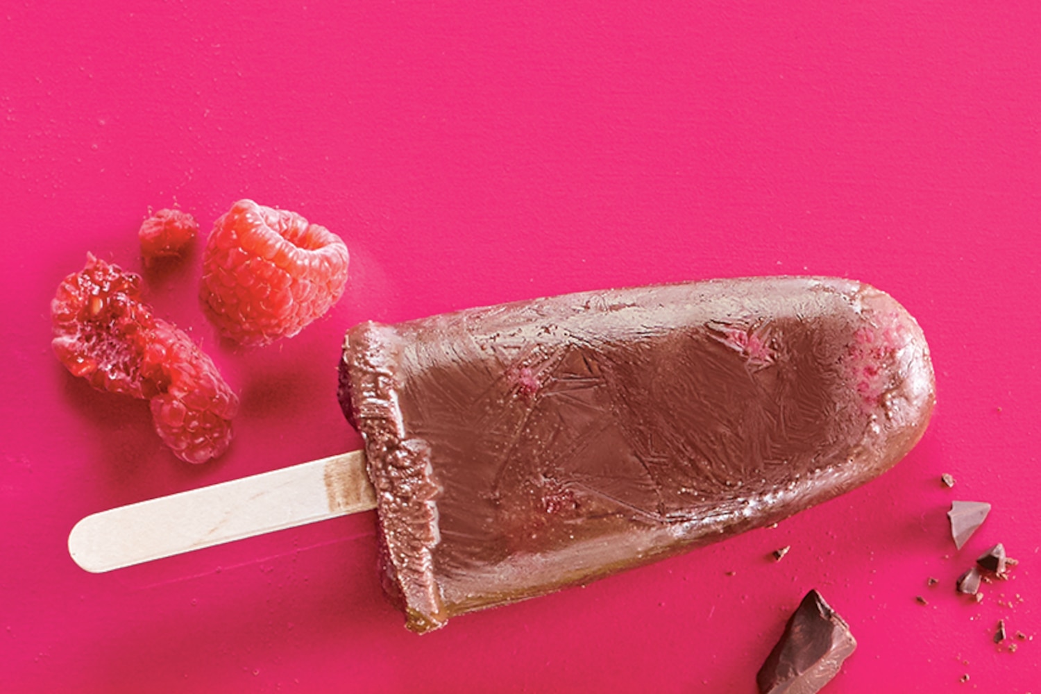 Chocolate Raspberry Ice Pops | Canadian Living