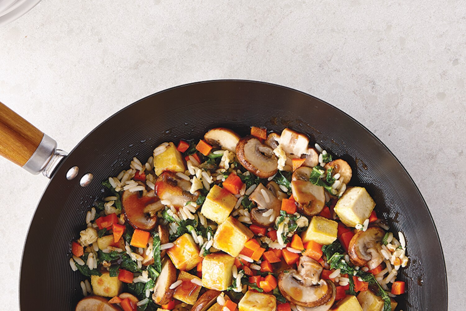 Tofu & Kale Fried Rice | Canadian Living