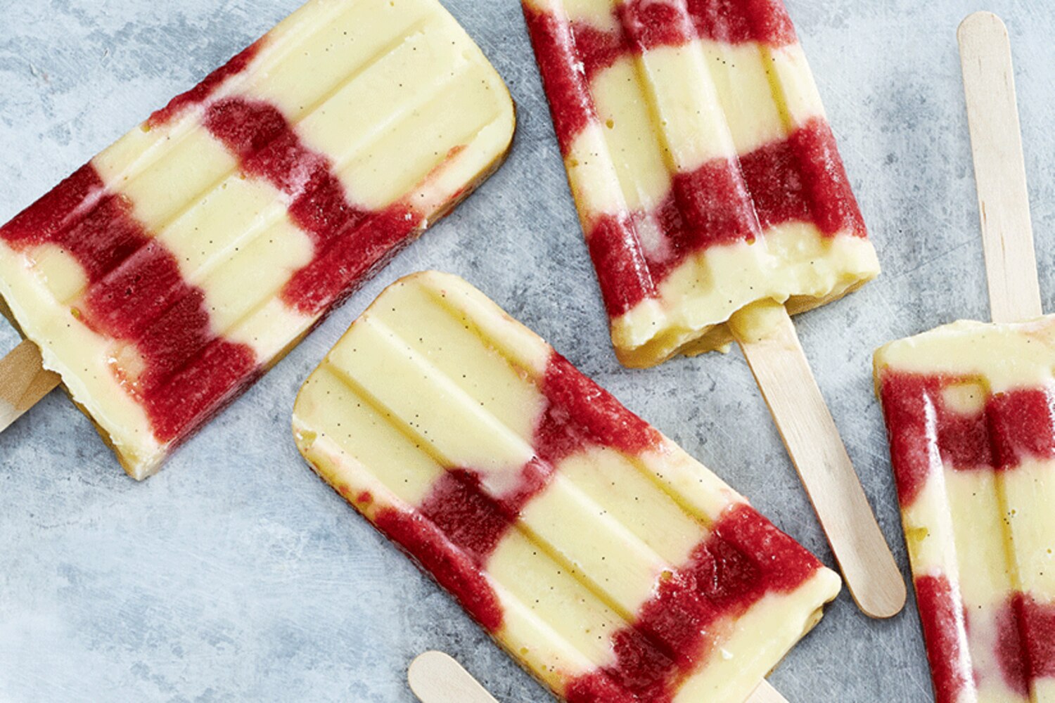 Vanilla Plum Swirl Pudding Pops | Canadian Living
