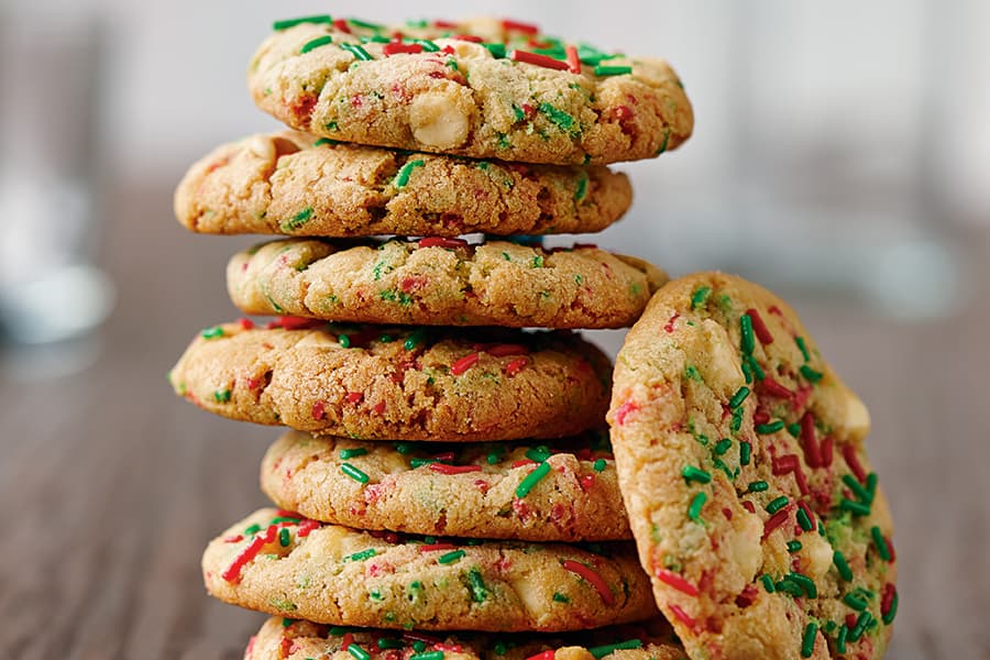 White Chocolate Sprinkle Cookies | Canadian Living