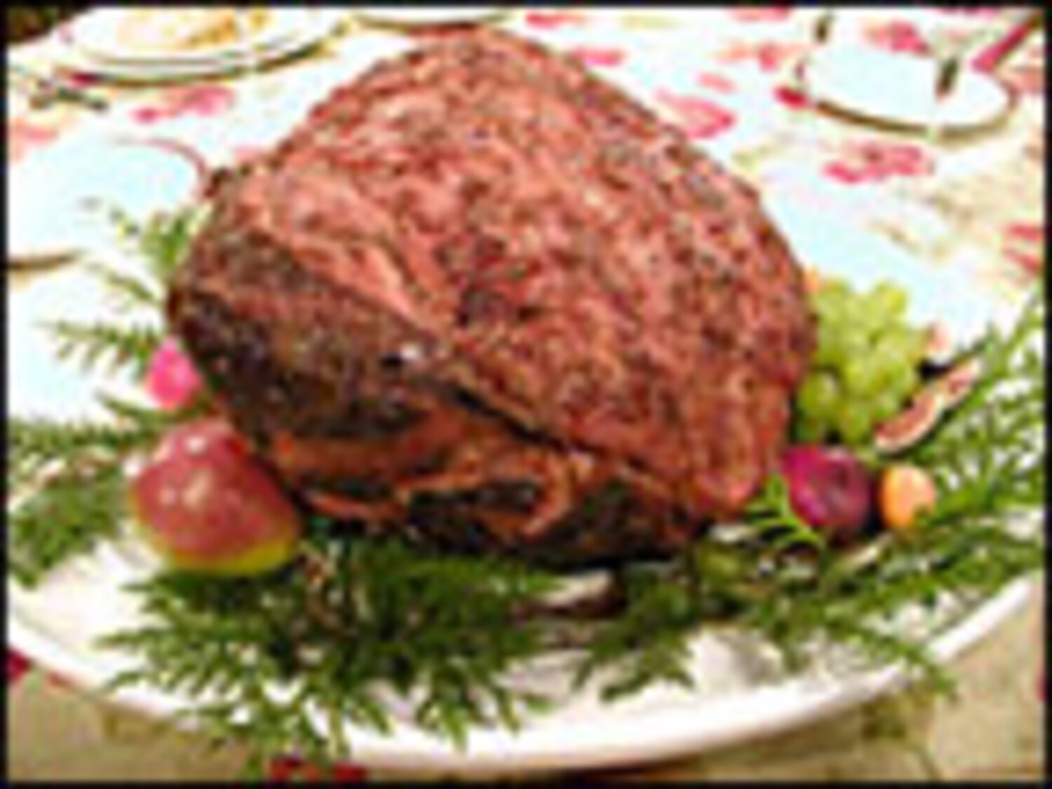 Grainy Mustard-Glazed Ham | Canadian Living