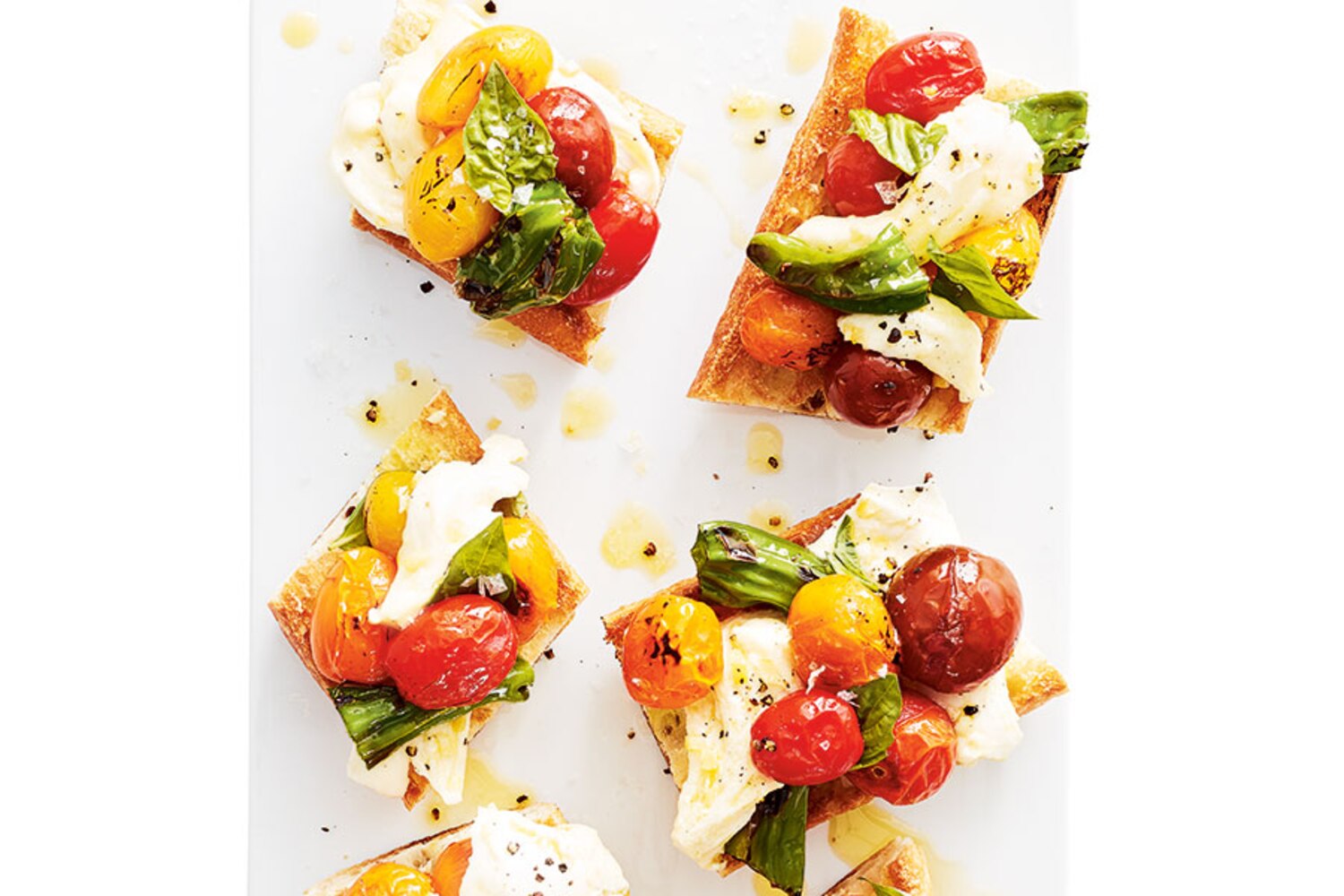 Blistered Caprese Bites | Canadian Living