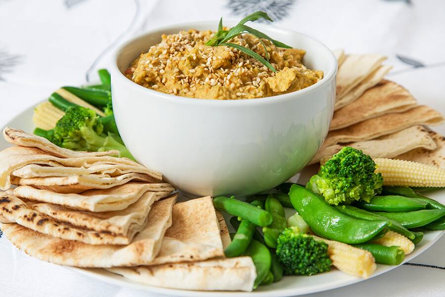 Thai-Style Vegetable Hummus | Canadian Living