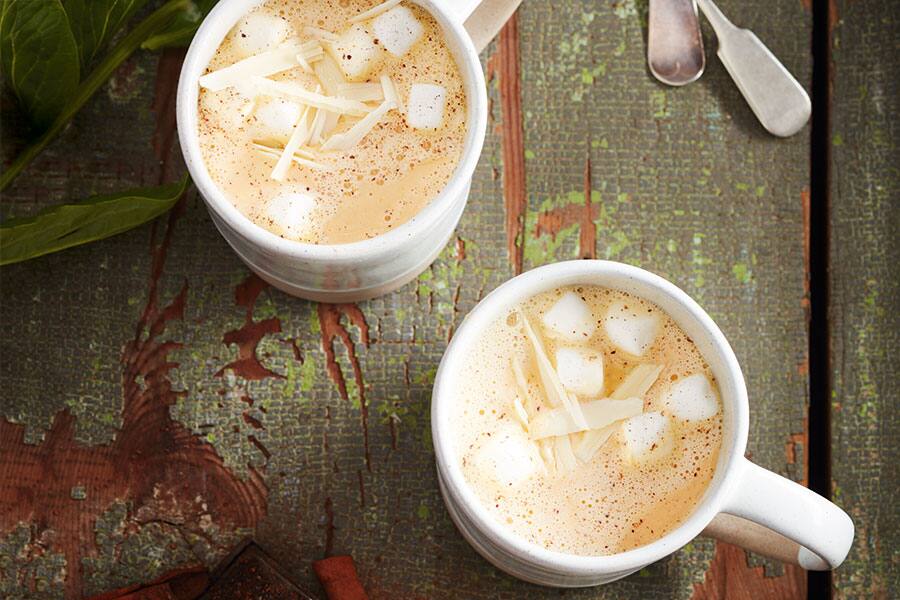 Pumpkin White Hot Chocolate | Canadian Living