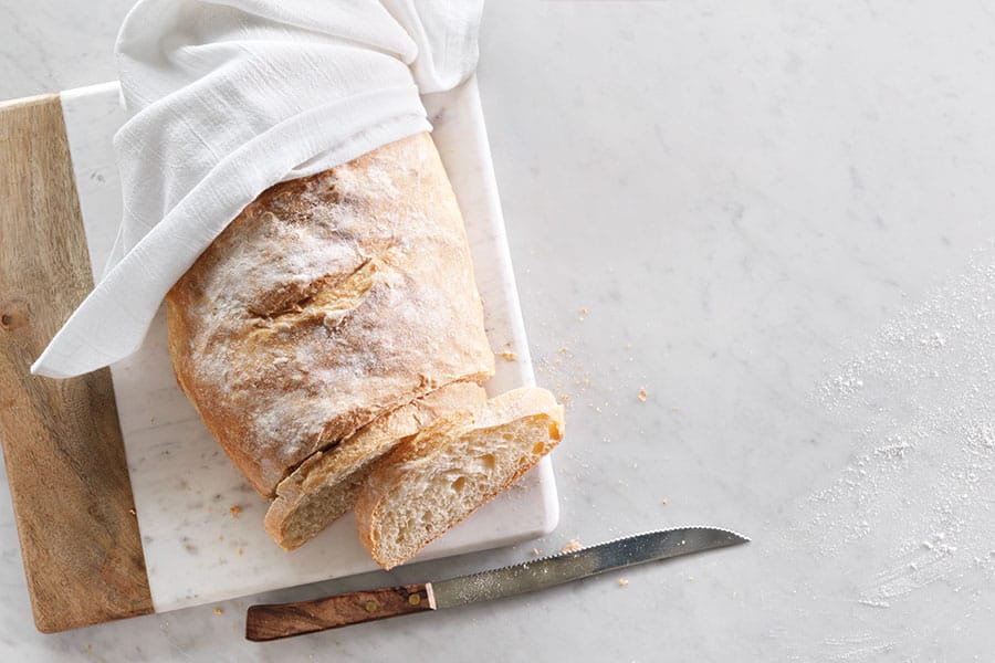 Rustic No-Knead White Bread | Canadian Living