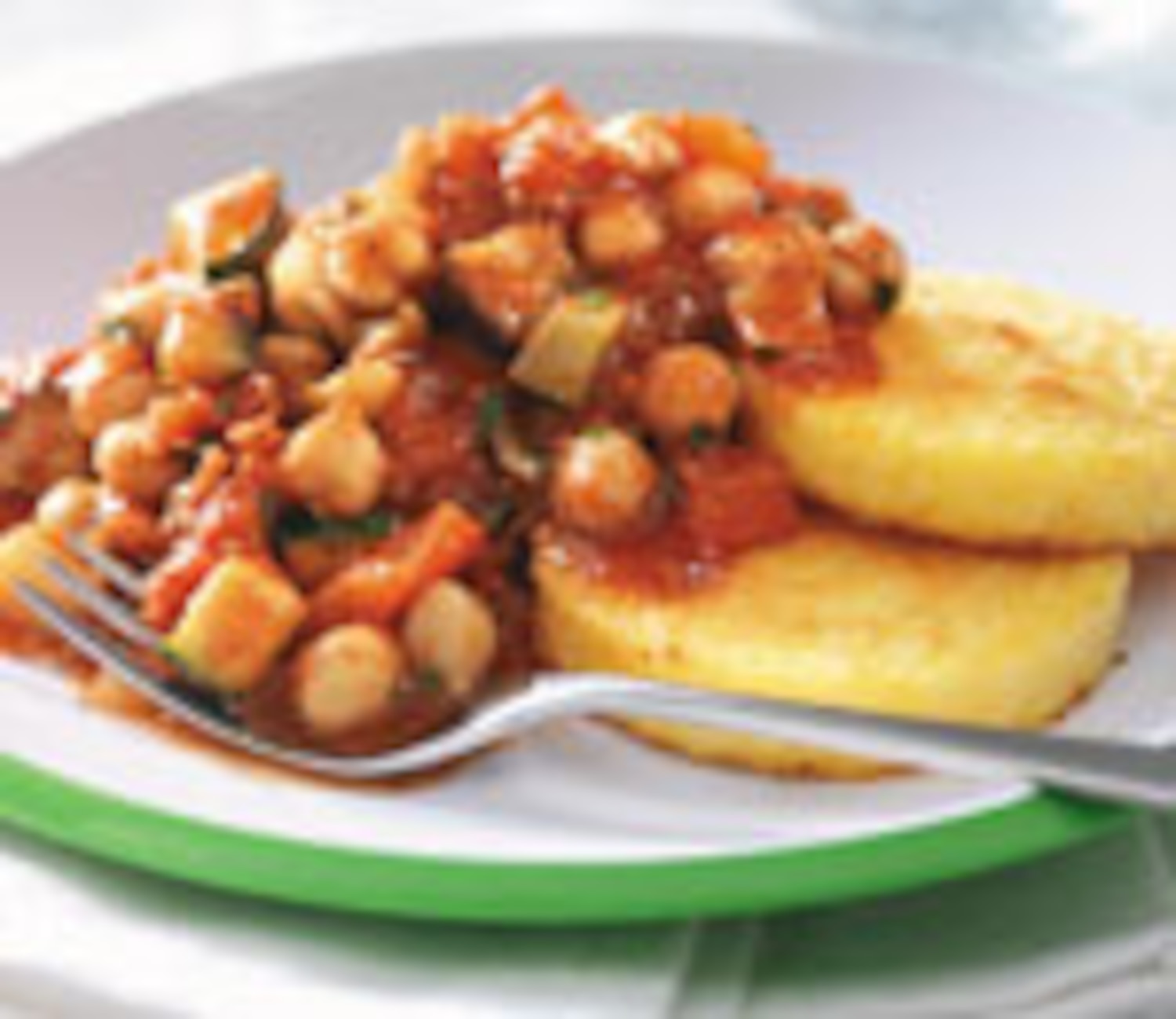 Chickpea Ragout with Polenta | Canadian Living